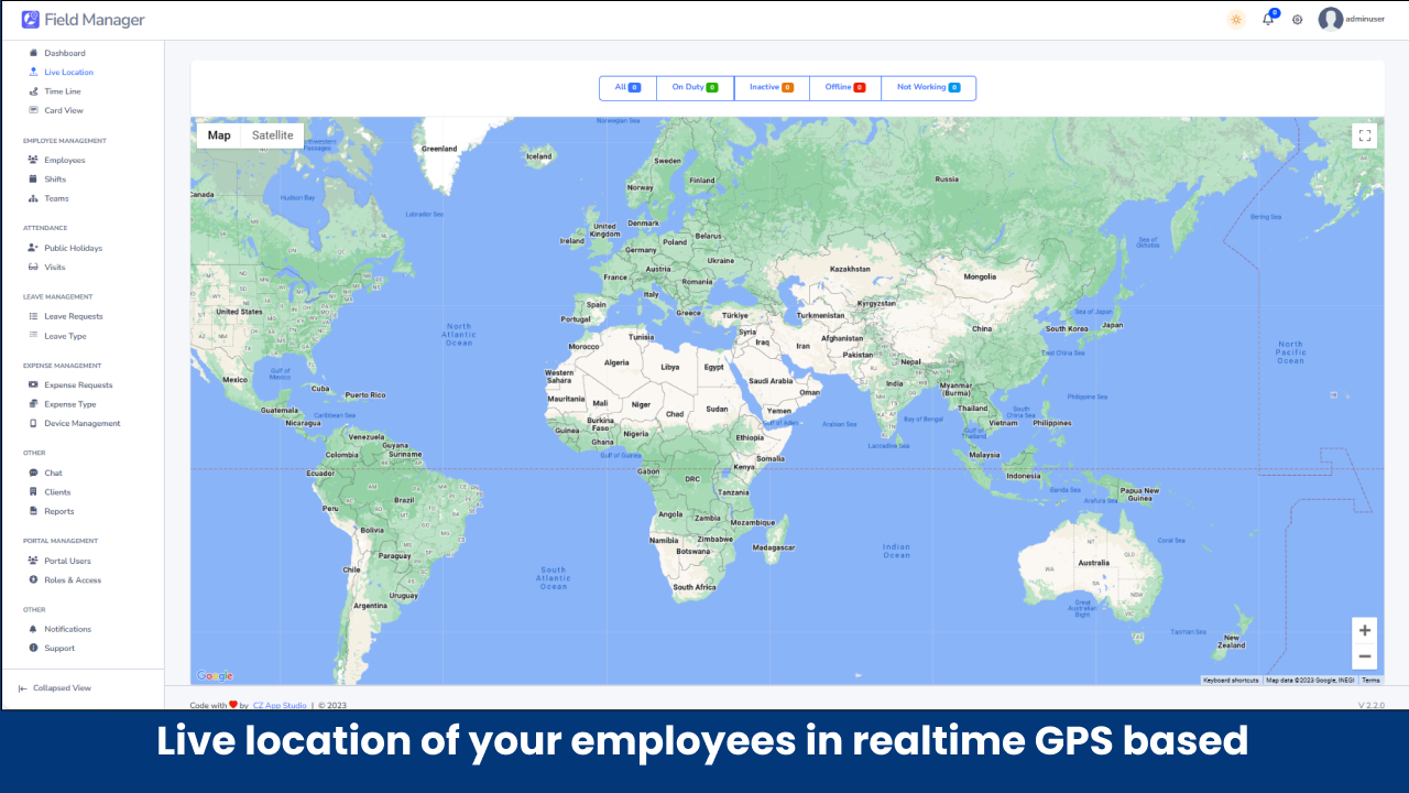 Field Manager Laravel + Flutter Field Employee tracking complete HRMS solution | Android + IOS ...